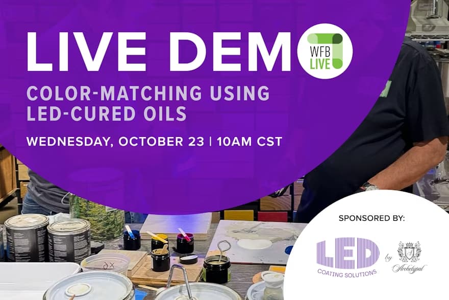 LED Cured Wood Coatings & Hardwax Oils | LED Coating Solutions